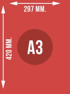 FORMAT A3 WYMIARY PAPIERU W CM, MM, PX