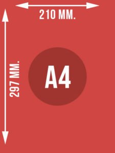 FORMAT A4 WYMIARY PAPIERU W CM, MM, PX