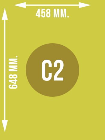 Format papieru C2 Wymiary