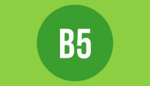 DIN B5 - Papier formate größe