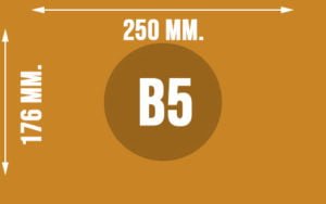 Wymiary koperty w formacie B5 - FORMATY PAPIERU - WYMIARY