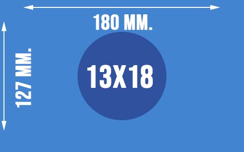 Format papieru fotograficznego 13x18